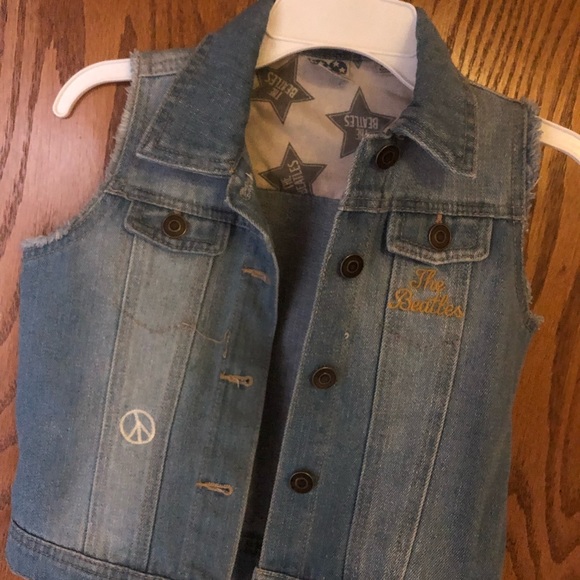 Junk Food Clothing | Jackets & Coats | Beatles Denim Vest Junk Food ...